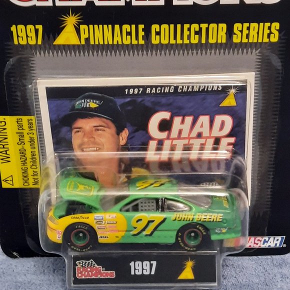 Nascar | Other | Vtg Nascar Chad Little John Deere Racing Champions ...